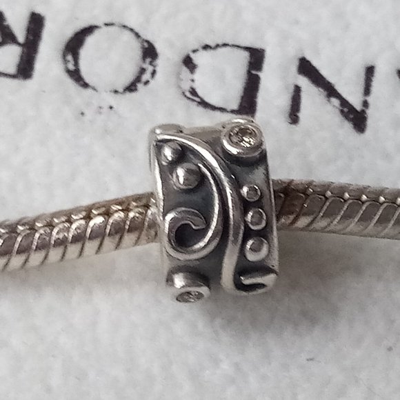 Pandora | Jewelry | Authentic Pandora Clip Clear Cz Sterling Silver 925 ...